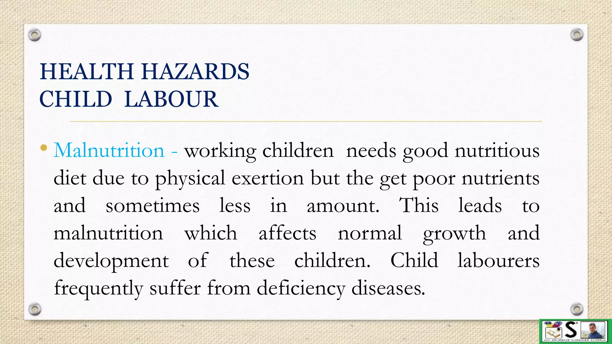 Child labour in english | PPTX