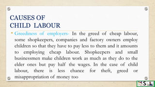 Child labour in english | PPTX