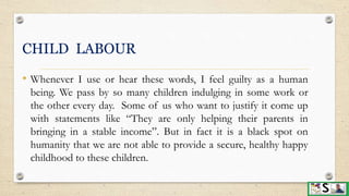 Child labour in english | PPTX
