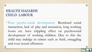 Child labour in english | PPTX