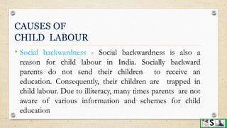 Child labour in english | PPTX