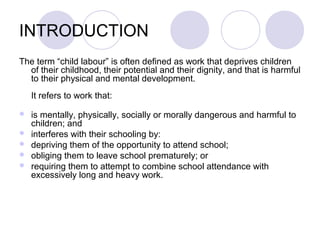 Child labour navya | PPT