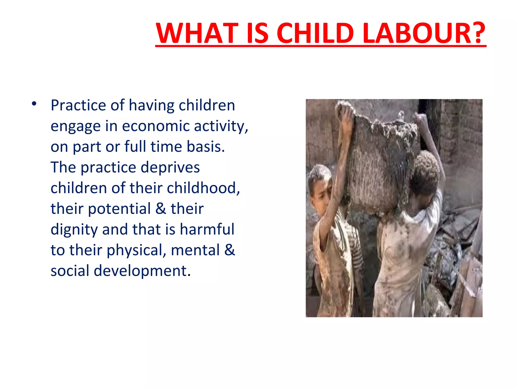 Regulation of child labour | PPT