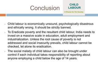 Child Labour Essay | PPTX
