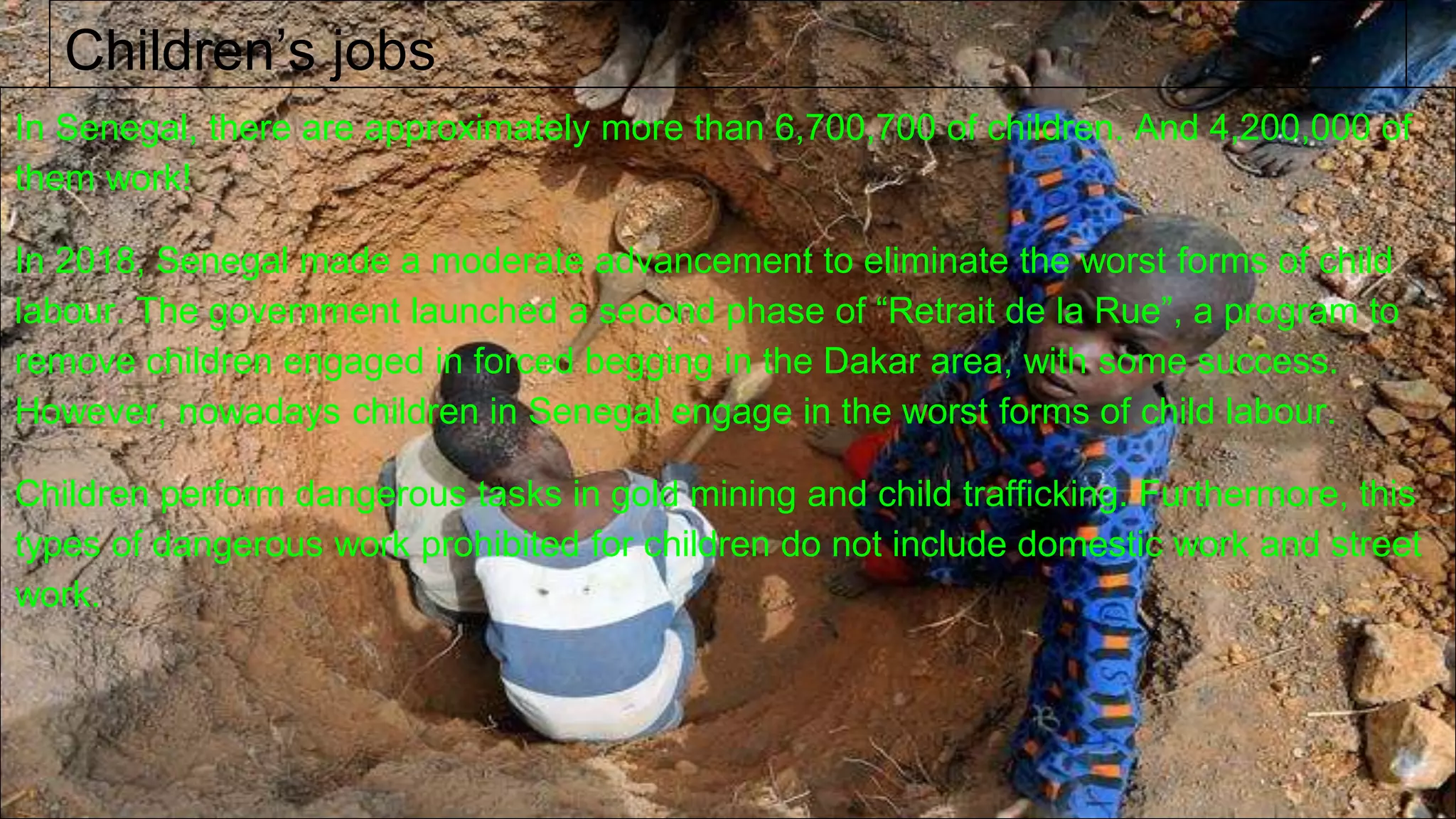 Child labour laws in senegal | PPTX