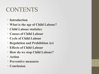 CHILD LABOUR PRESENTATION Labor Economics.pptx