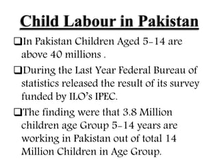 Child labour presentation | PPTX
