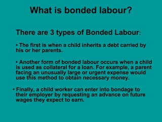 Child labour presentation | PPT | Adoption and Fostering | Parenting