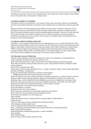 Child labours still a hurdle in country development | PDF