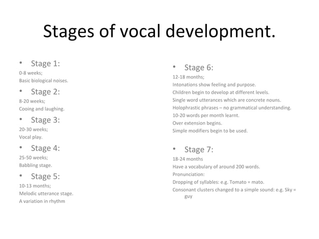 Child language acquisition | PPT