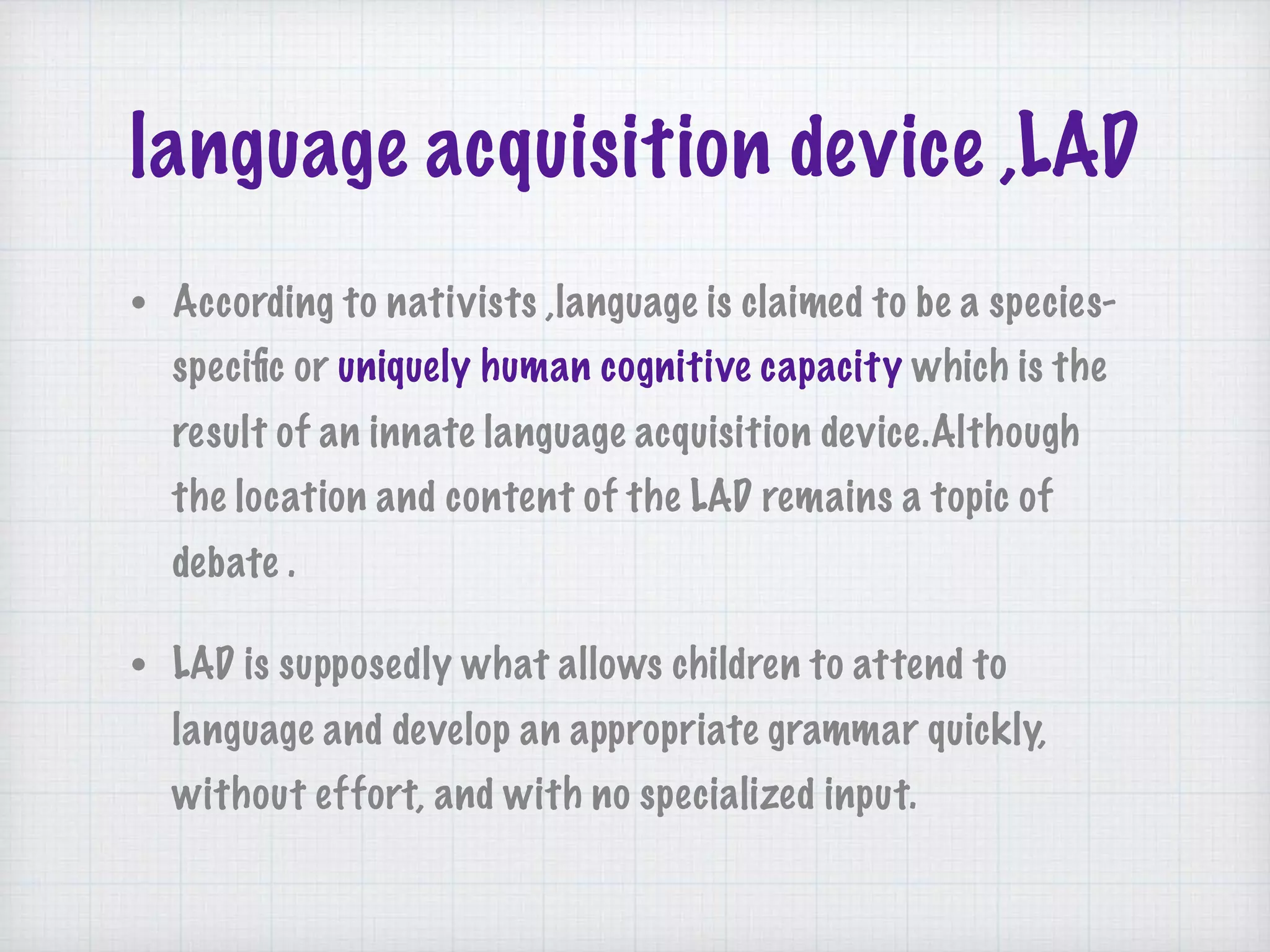 Child language acquisition | PDF