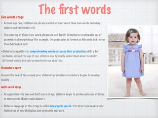 Child language acquisition | PDF