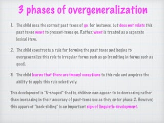 Child language acquisition | PDF