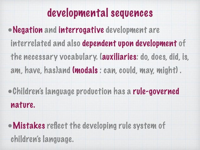 Child language acquisition | PDF