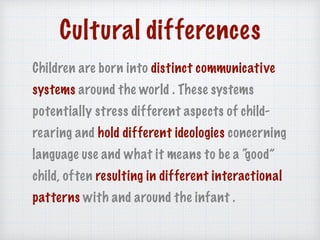 Child language acquisition | PDF