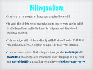 Child language acquisition | PDF