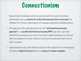 Child language acquisition | PDF