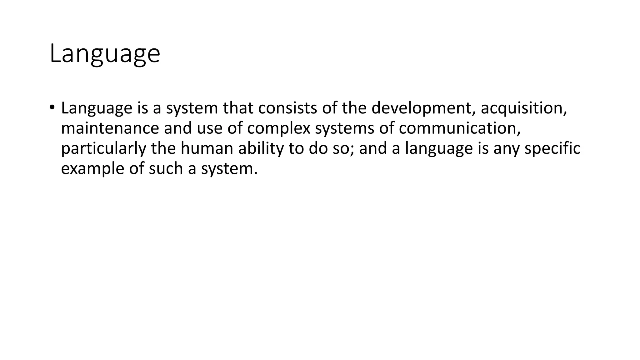 Child language development | PPTX