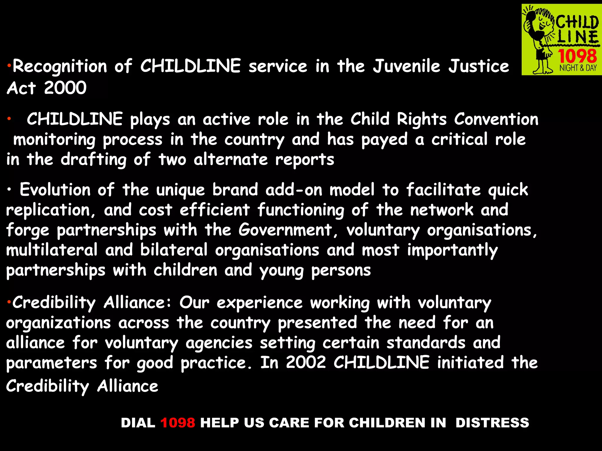 Child line 1098 | PPT