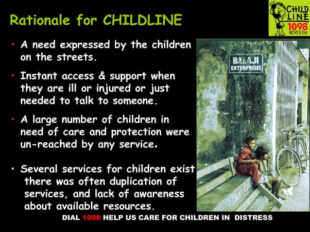Child line 1098 | PPT