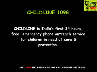 Child line 1098 | PPT