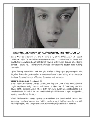 A project on CHILD MALTREATMENT | PDF