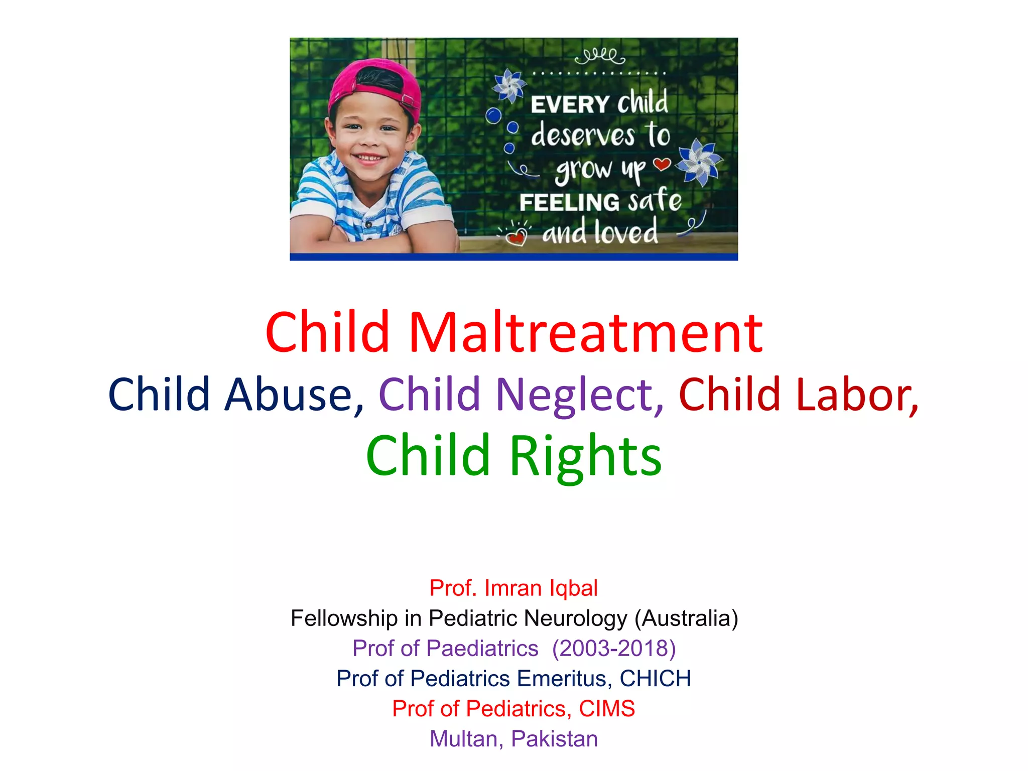Child maltreatment child rights 2021 | PPT