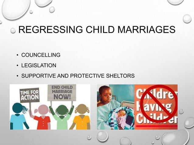 Child marriages | PPTX | Marriage and Civil Unions | Family and ...