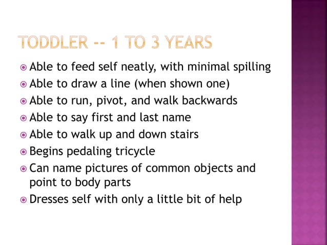 Child milestone | PPT | Free Download