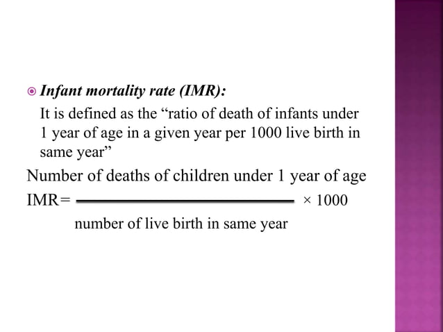 CHILD MORBIDITY AND MORTALITY RATES.pptx