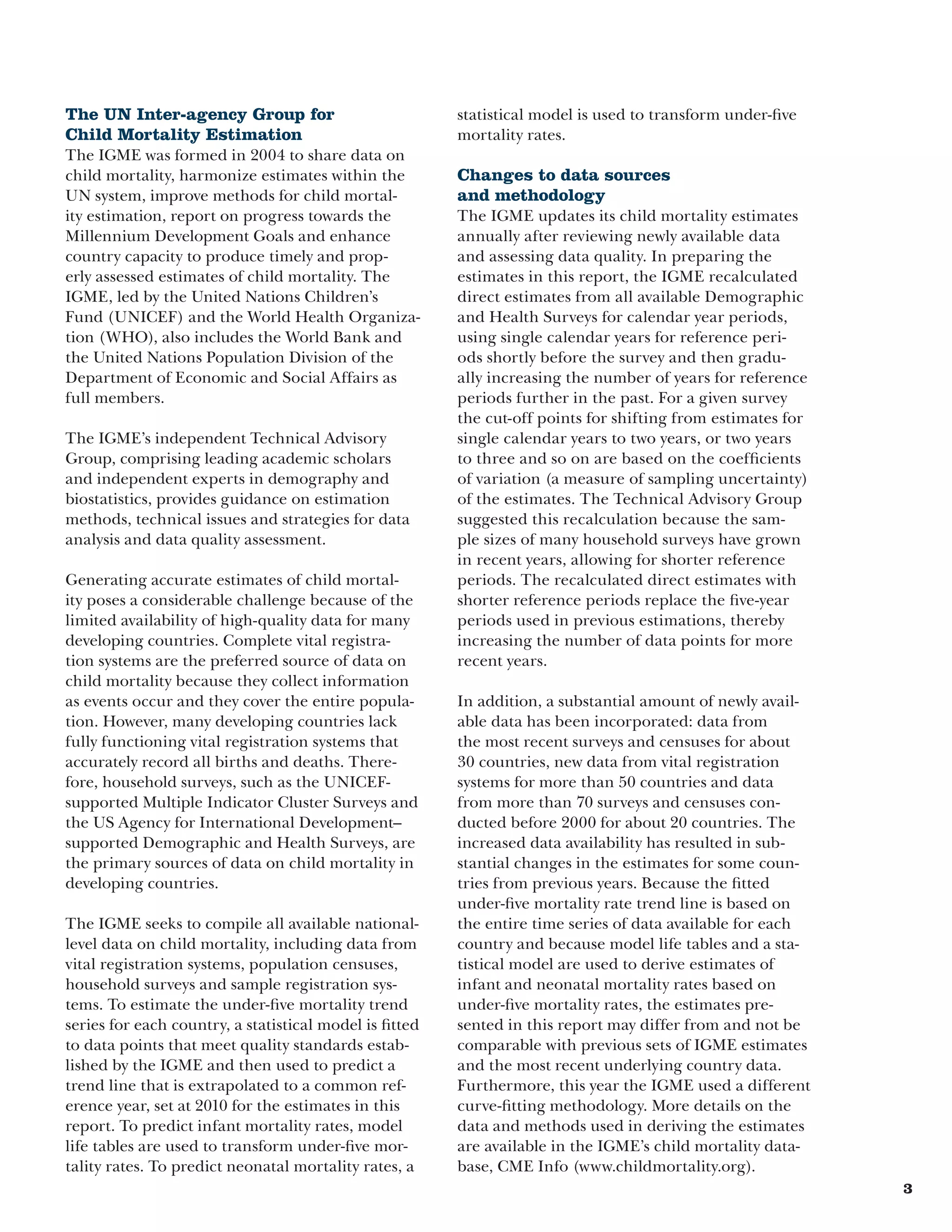 Levels & Trends in Child Mortality | PDF