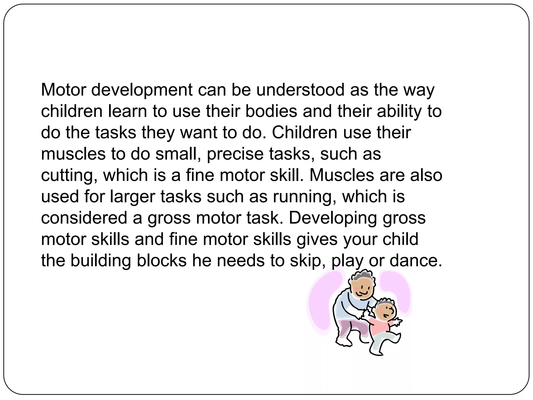 Child motor development | PPTX