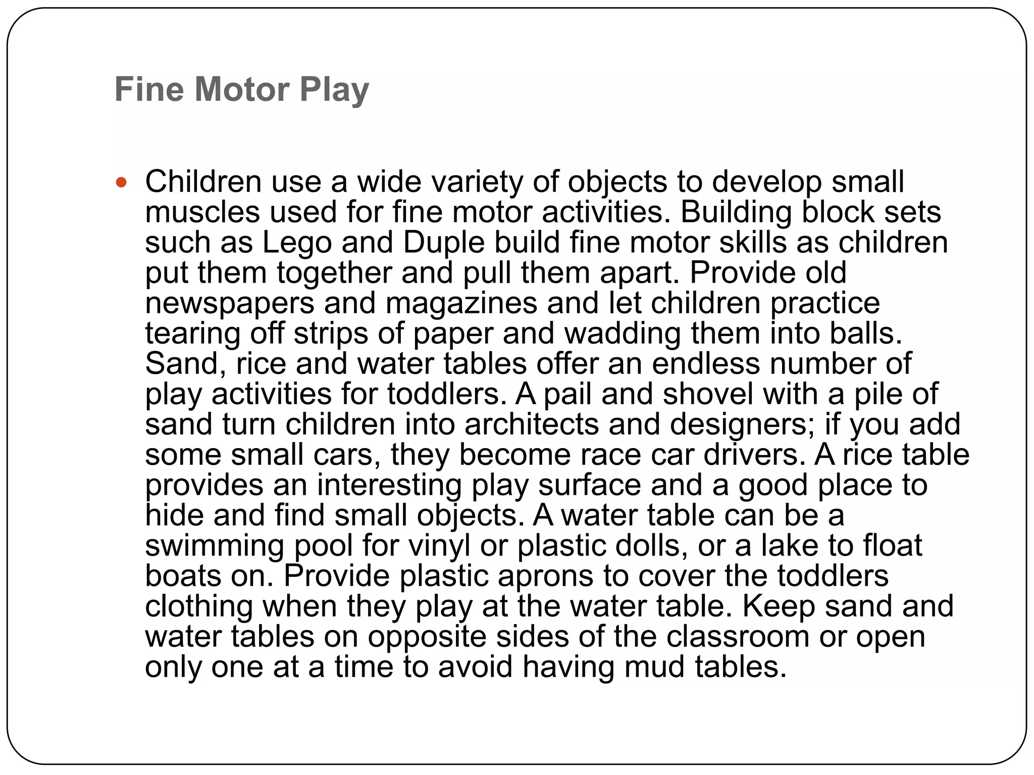 Child motor development | PPTX