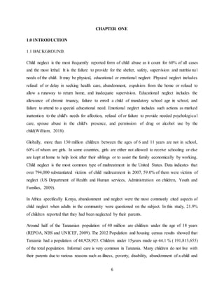 Child neglectance | PDF