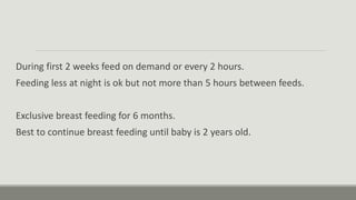 Child nutrition and breast feeding | PPTX