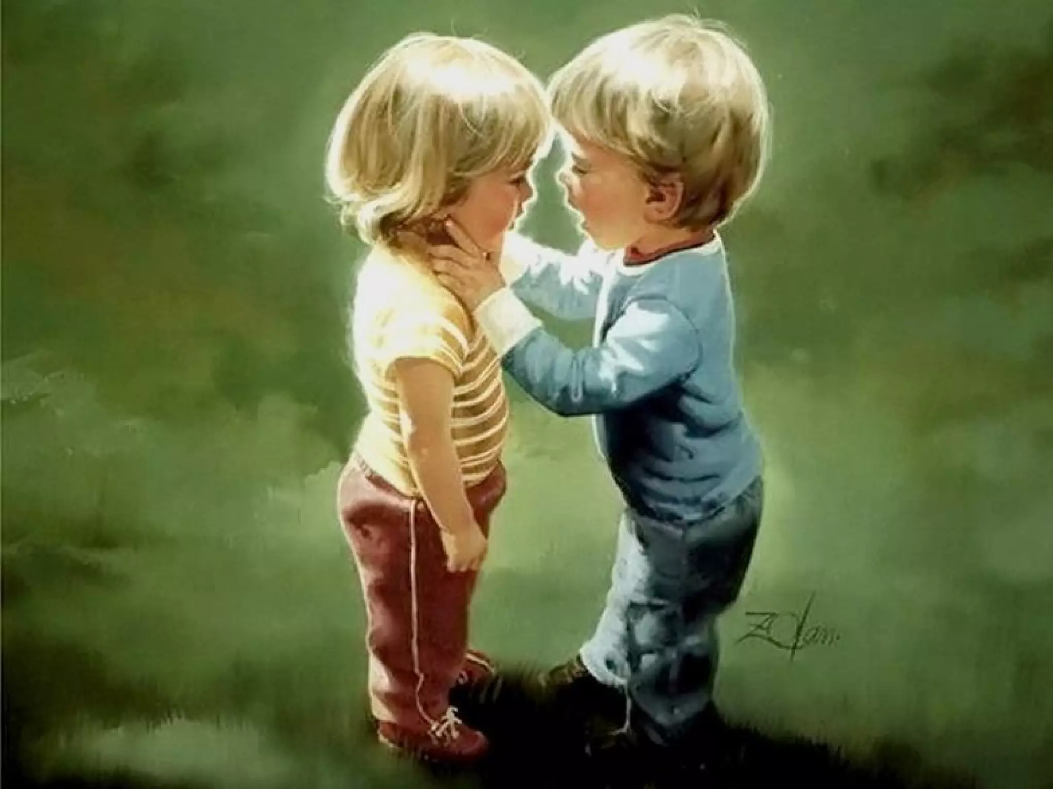 Delightful Child Paintings | PPS