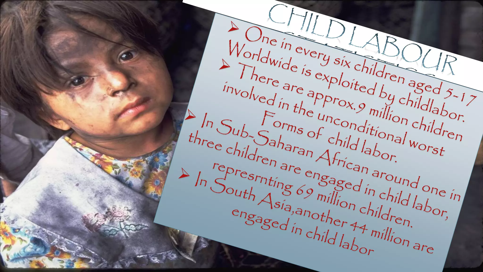 Child labour -a major problem in our nations | PPTX