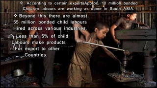 Child labour -a major problem in our nations | PPTX