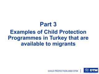 Child Protections in Emergency strategy | PPTX