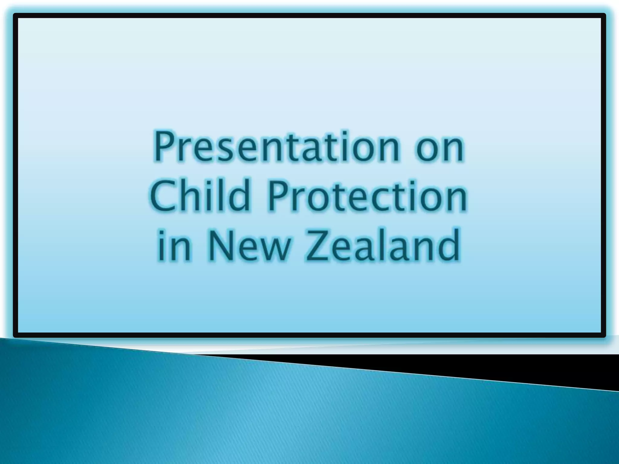 Child protection presentation | PPTX