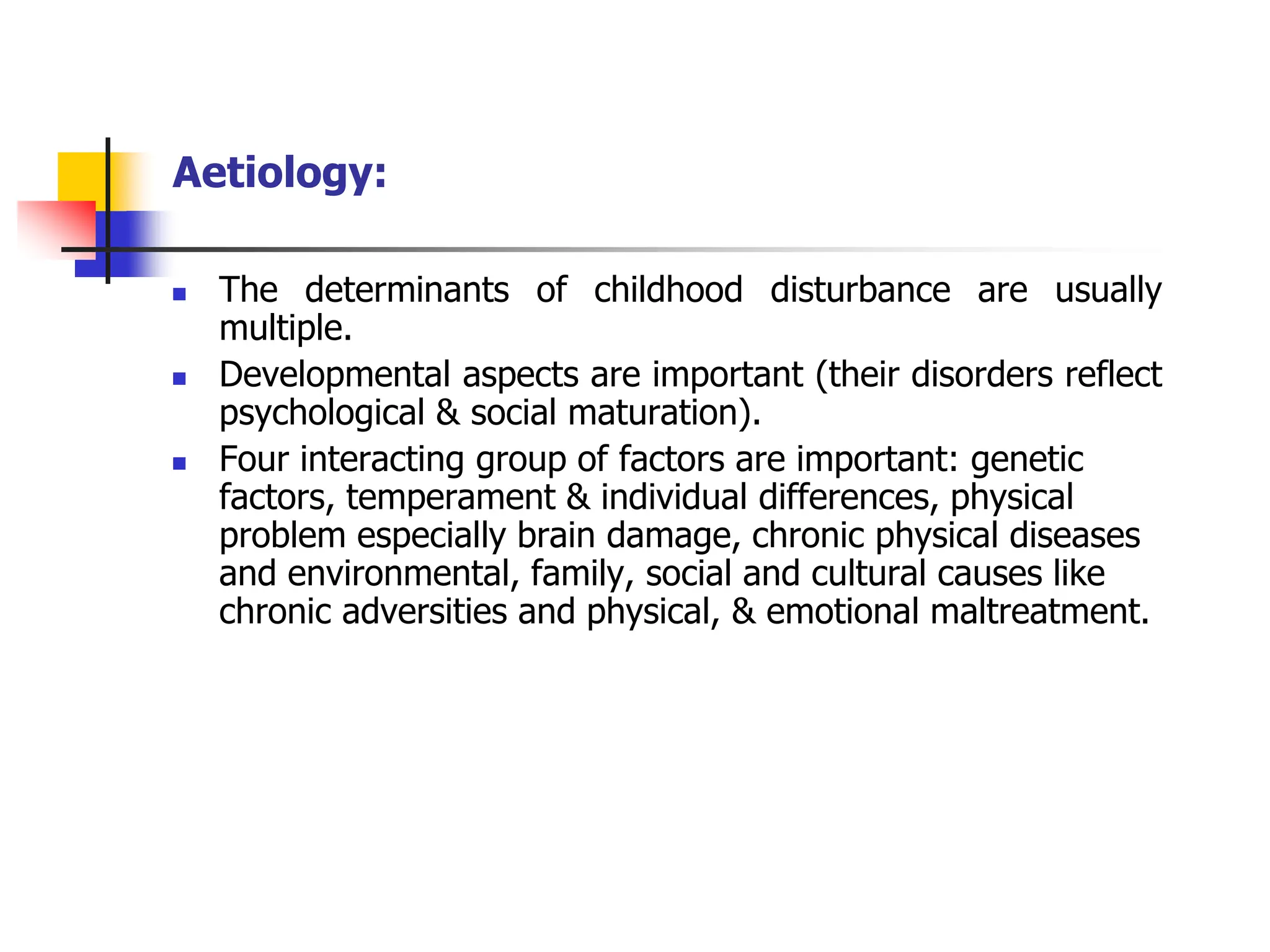 Child Psychiatric disorders by Dr. Fatima.ppt