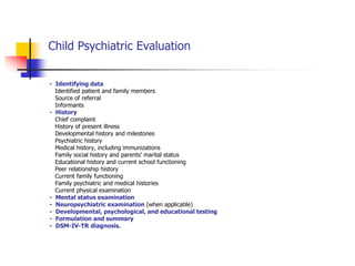 Child Psychiatric disorders by Dr. Fatima.ppt