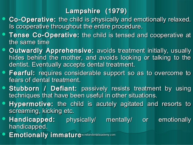 Child psychology/ oral surgery courses