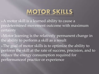 motor skills | PPTX