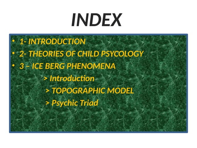 child psychology and iceberg phenomena.pptx
