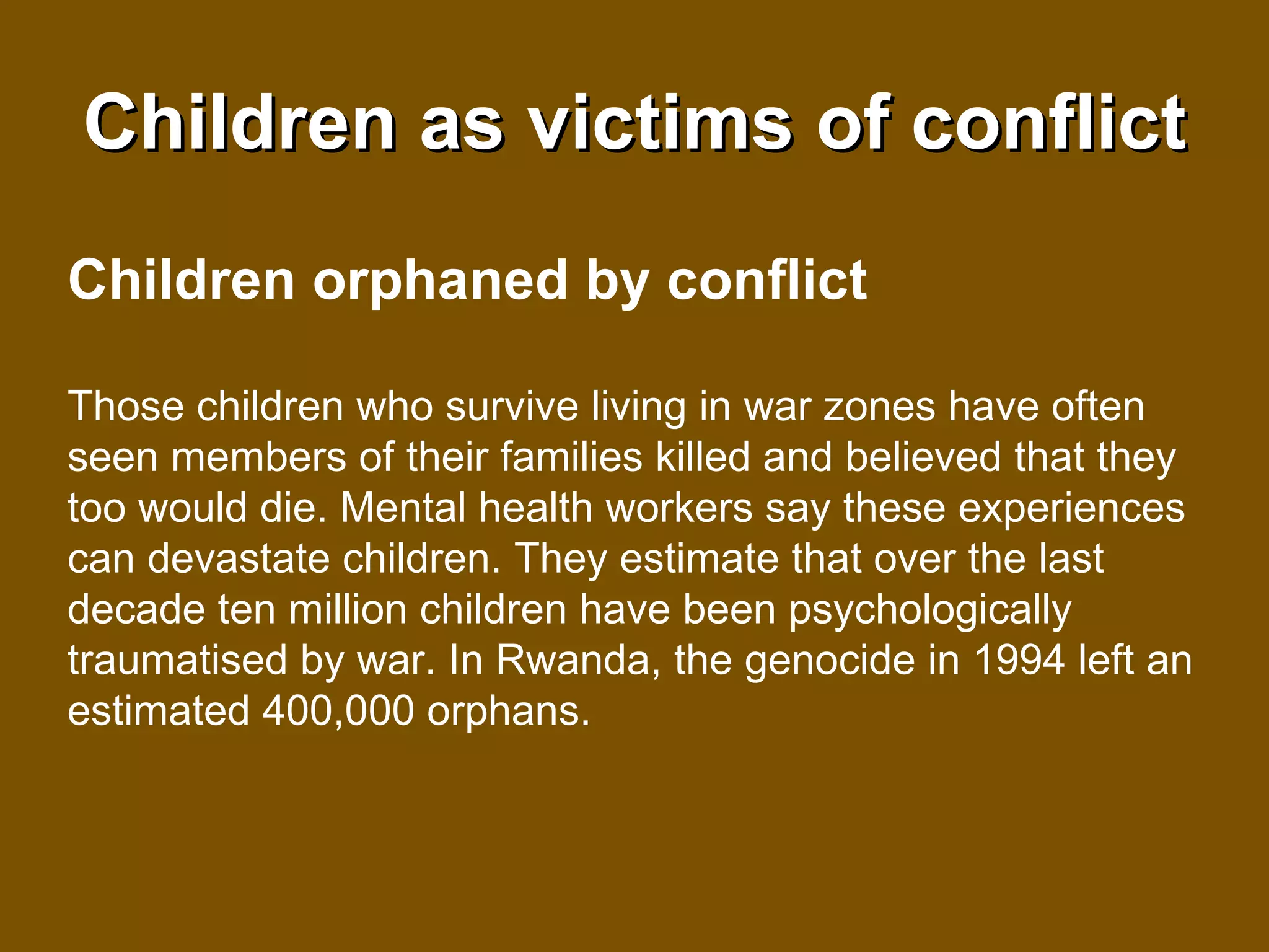 Children as Victims | PPT