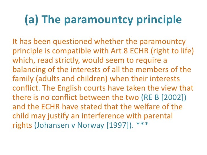 The Principles and the Factors