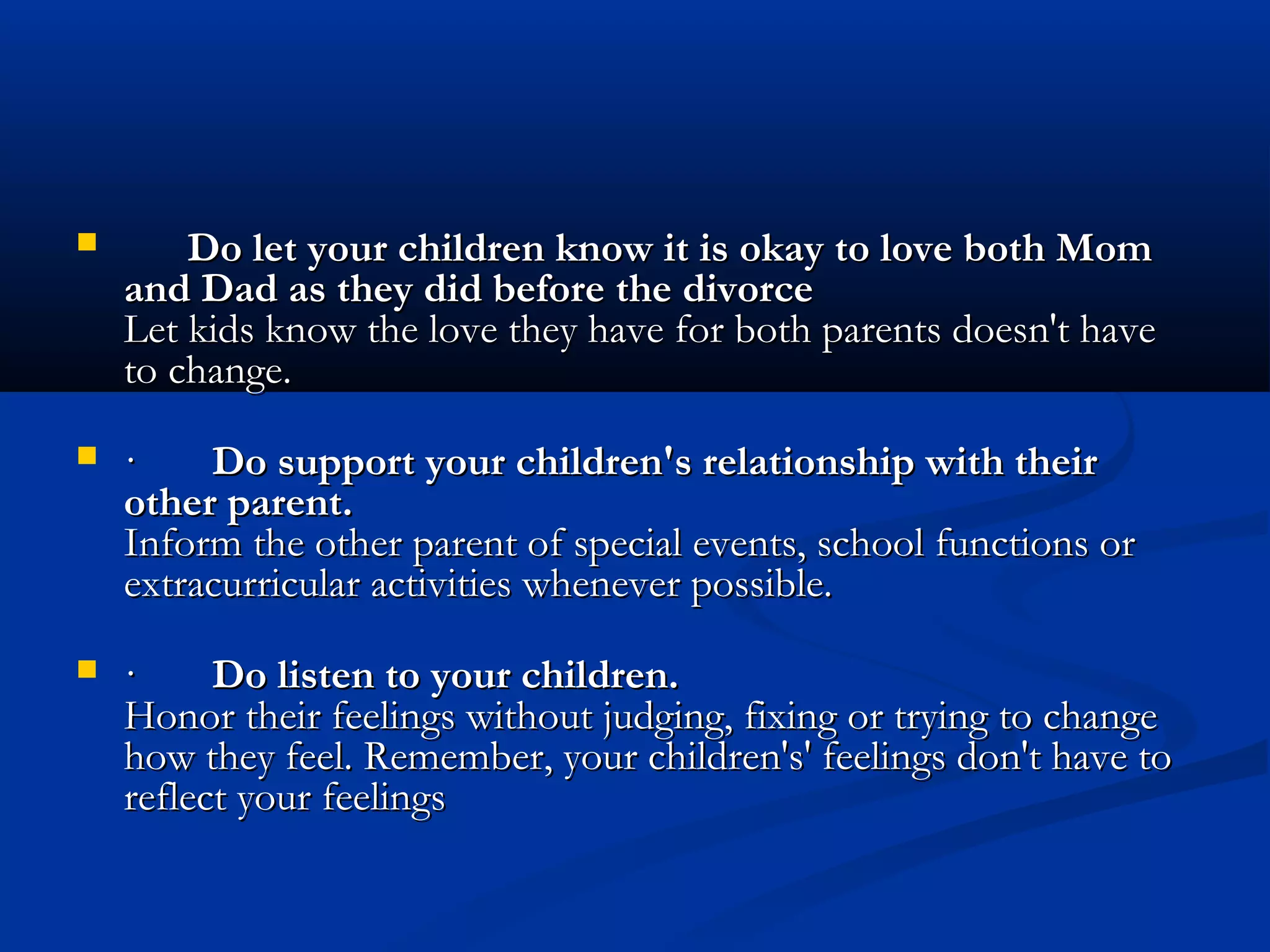 Children and divorce | PPT
