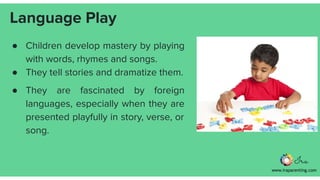 Children and Play: Role of Play in Early Childhood | PDF