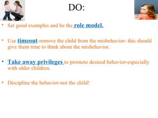 Children and self discipline | PPT